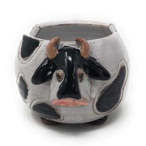 mudworks pottery mootilda cow sponge holder