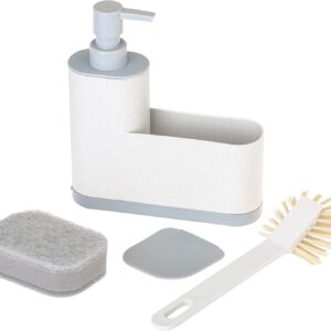 VIGAR 4 Piece Sink Set, Light Grey, Mediano