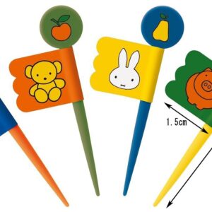 Skater LKP2 Lunch Picks, Pack of 12, Miffy