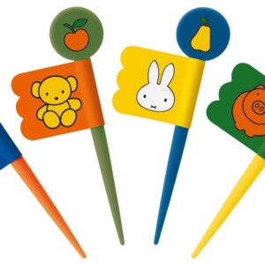 Skater LKP2 Lunch Picks, Pack of 12, Miffy