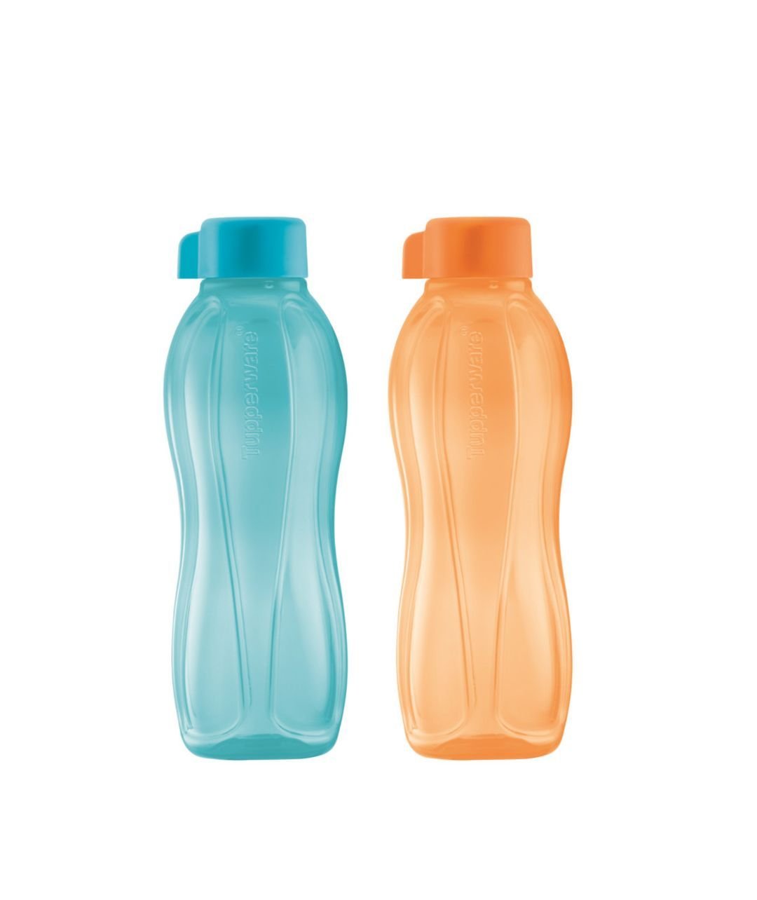 TUPPERWARE ECO SPRING Drinks Bottle 500ml 4-pc Set Tumblers