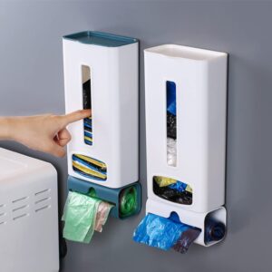 Cabilock Grocery Bag Dispenser Professional Bag Dispenser Bag Storage Box Hanging Plastic Collector Plastic Favor Bags Garbage Bag Dispenser