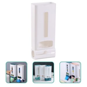 Cabilock Grocery Bag Dispenser Professional Bag Dispenser Bag Storage Box Hanging Plastic Collector Plastic Favor Bags Garbage Bag Dispenser