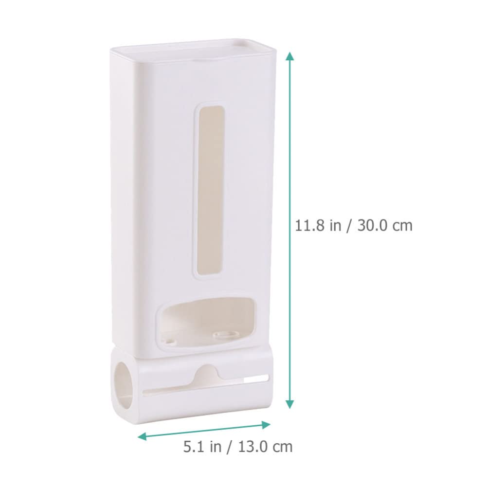 Cabilock Grocery Bag Dispenser Professional Bag Dispenser Bag Storage Box Hanging Plastic Collector Plastic Favor Bags Garbage Bag Dispenser