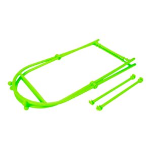 Xiaoyztan Foldable Garbage Bag Holder ABS Plastic Trash Bag Support Frame for Home Kitchen Garden Outdoor (Green)