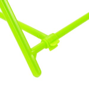 Xiaoyztan Foldable Garbage Bag Holder ABS Plastic Trash Bag Support Frame for Home Kitchen Garden Outdoor (Green)