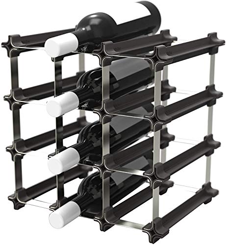 Nook Wine Rack Small Kit 9 - Bottle Rack with Modular System - Practical Wine Rack Bottle Holder