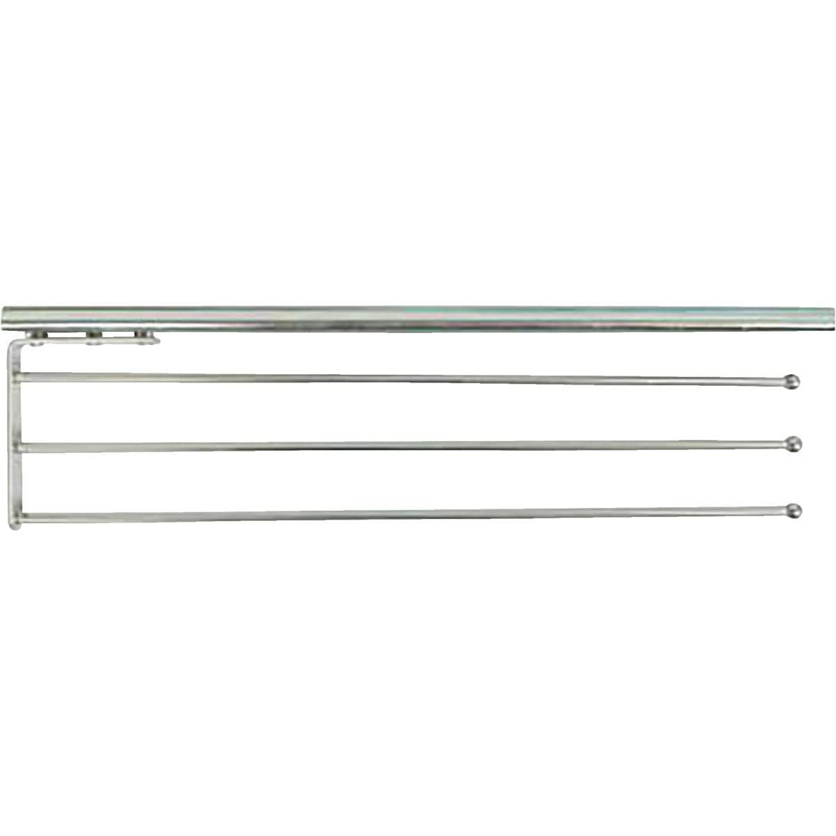 Real Solutions for Real Life Real Solutions Pull-Out Kitchen Towel Holder Bar