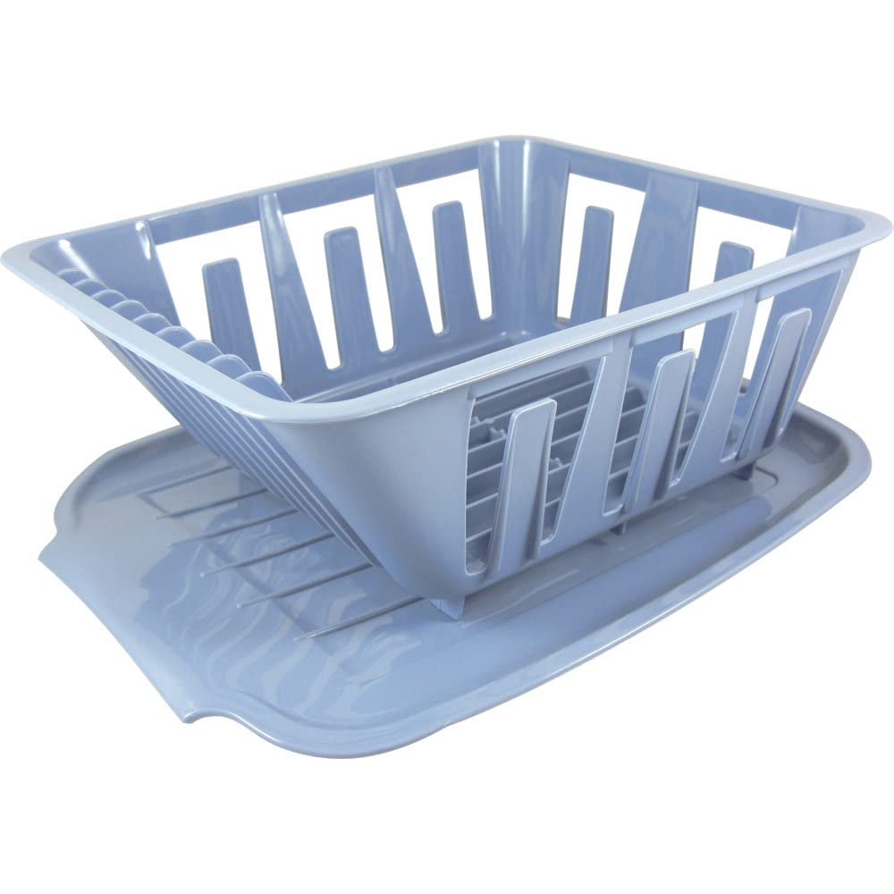 Valterra A77002 Blue Mini Dish Drainer Set