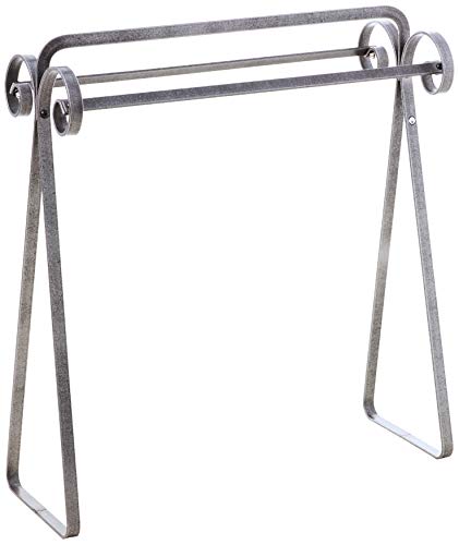 Enclume Premier Scrolled Quilt Rack, Hammered Steel