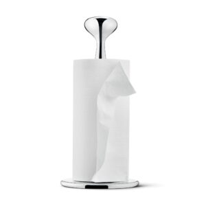 georg jensen alfredo stainless steel magnetic paper towel holder, 12.6"