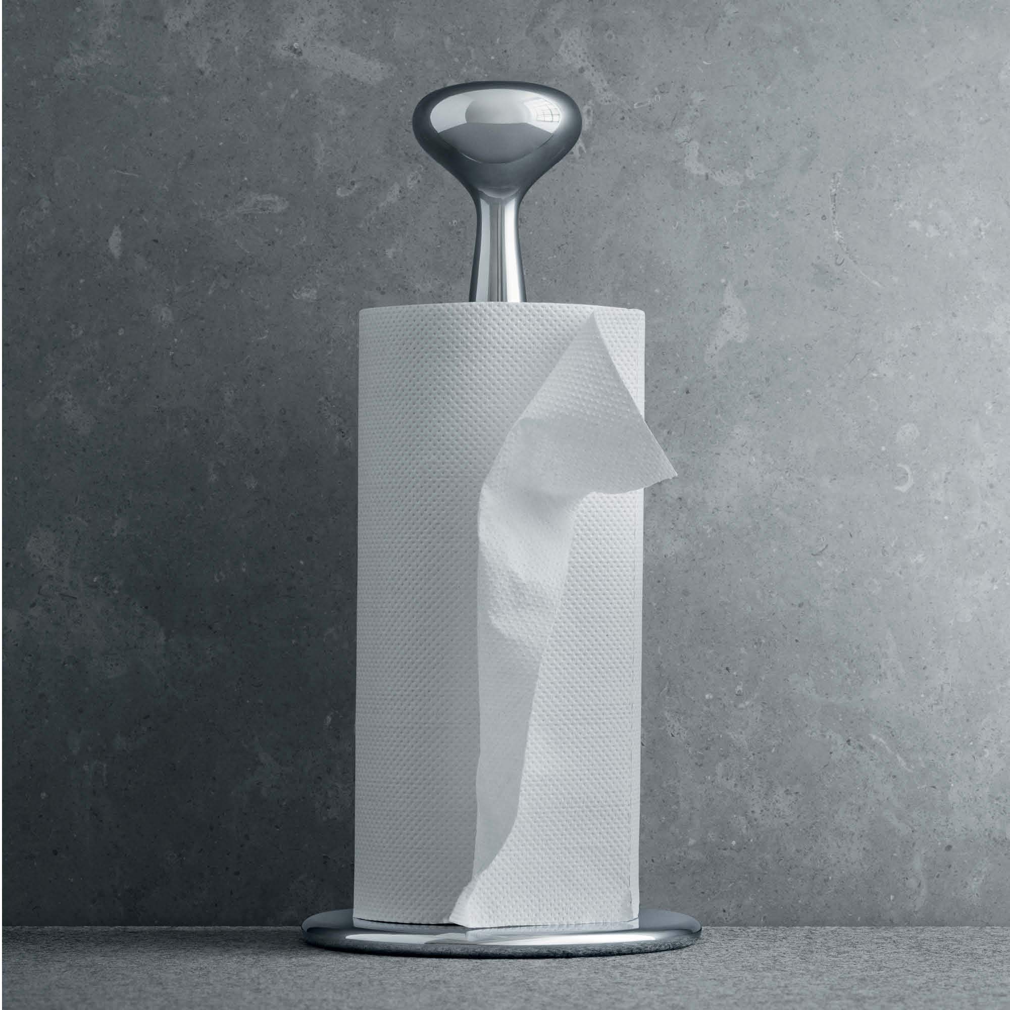 Georg Jensen Alfredo Stainless Steel Magnetic Paper Towel Holder, 12.6"