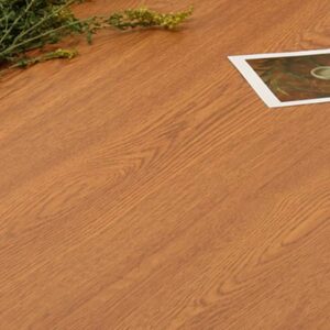 Simplemuji Self-Adhesive Brown Winged Wood Grain Wallpaper Adhesive Paper Counter Top Vinyl Furniture Cabinets Wardrobe Shelf Liner 15.6inch by 79inch