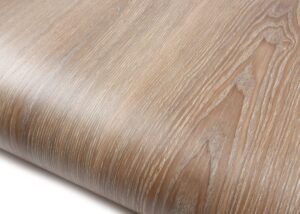 roserosa peel and stick pvc faux wood self-adhesive wallpaper covering counter top shelf liner oak (wd169 : 2.00 feet x 6.56 feet)