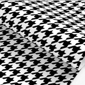 Self-Adhesive Vinyl Black White Plaid Shelf Liner Contact Paper for Cabinets Dresser Drawer Furniture Wall Arts and Crafts Decal 17.7X117 Inches