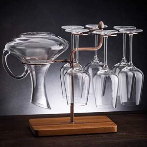 NILICAN Wine Glass Holder Stemware Racks Kitchen Bar Table Decoration Metal Drying Rack Cutlery Storage Rack