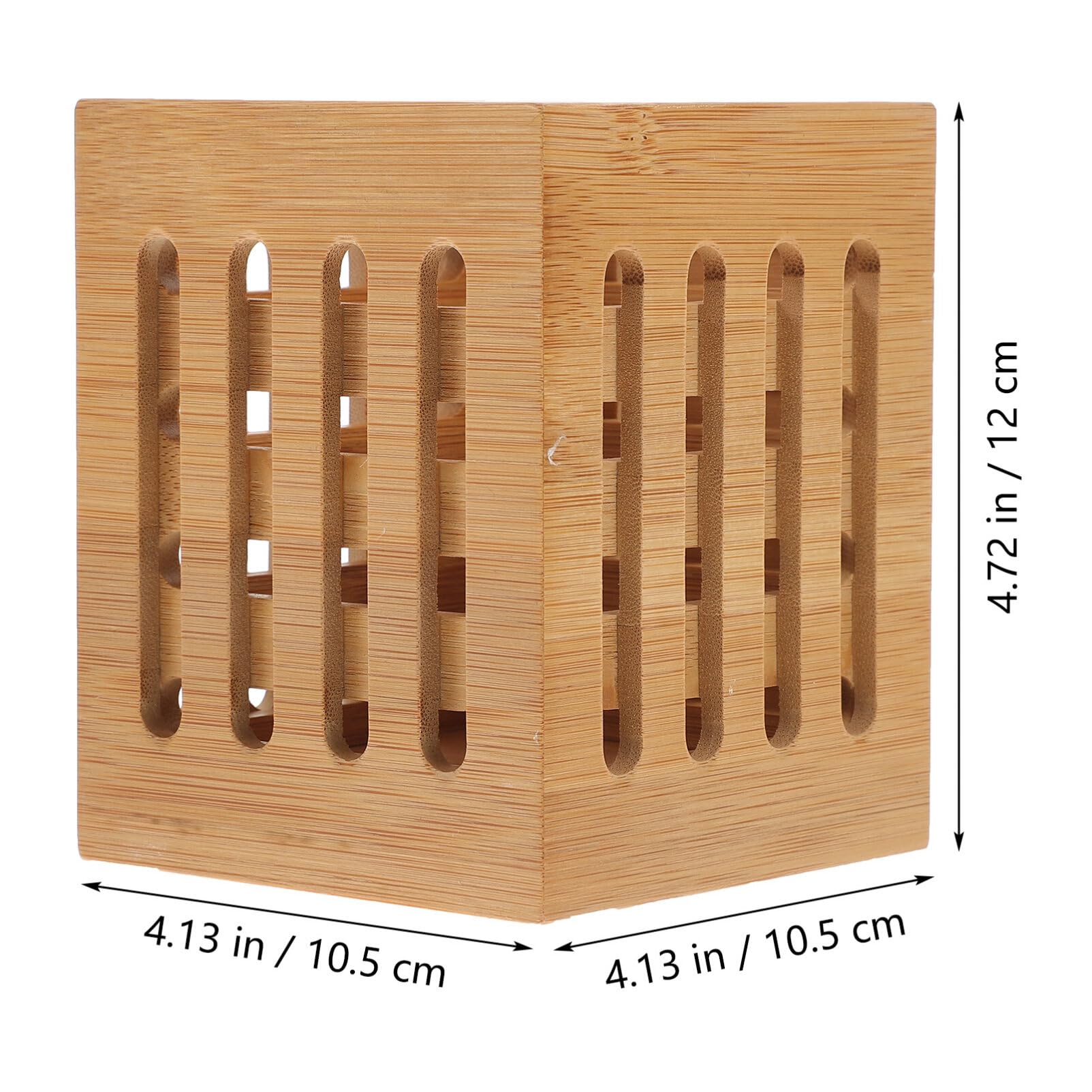 Cabilock Dishes Drying Rack Korean Chopsticks Cutlery Drying Holder Basket Wooden Bamboo Chopsticks Holder Tableware Drainer Cutlery Storage Organizer Caddy Utensil Drying Rack Korean Chopsticks