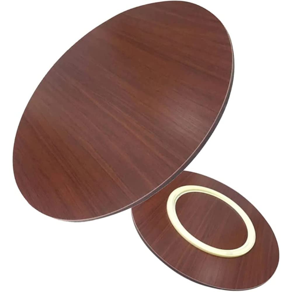 WEBUP Solid Wood Lazy Susan Turntable 20-40inch Large Rotating Tray Kitchen Bearing Plate For Countertop Table, Wooden Tabletop Turntable(Acacia Wood) (Size : 100cm/38inch)