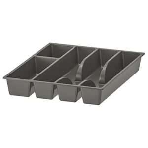 ikea smacker cutlery tray, grey 31x26 cm (12x10 ") - sold by bunnings home