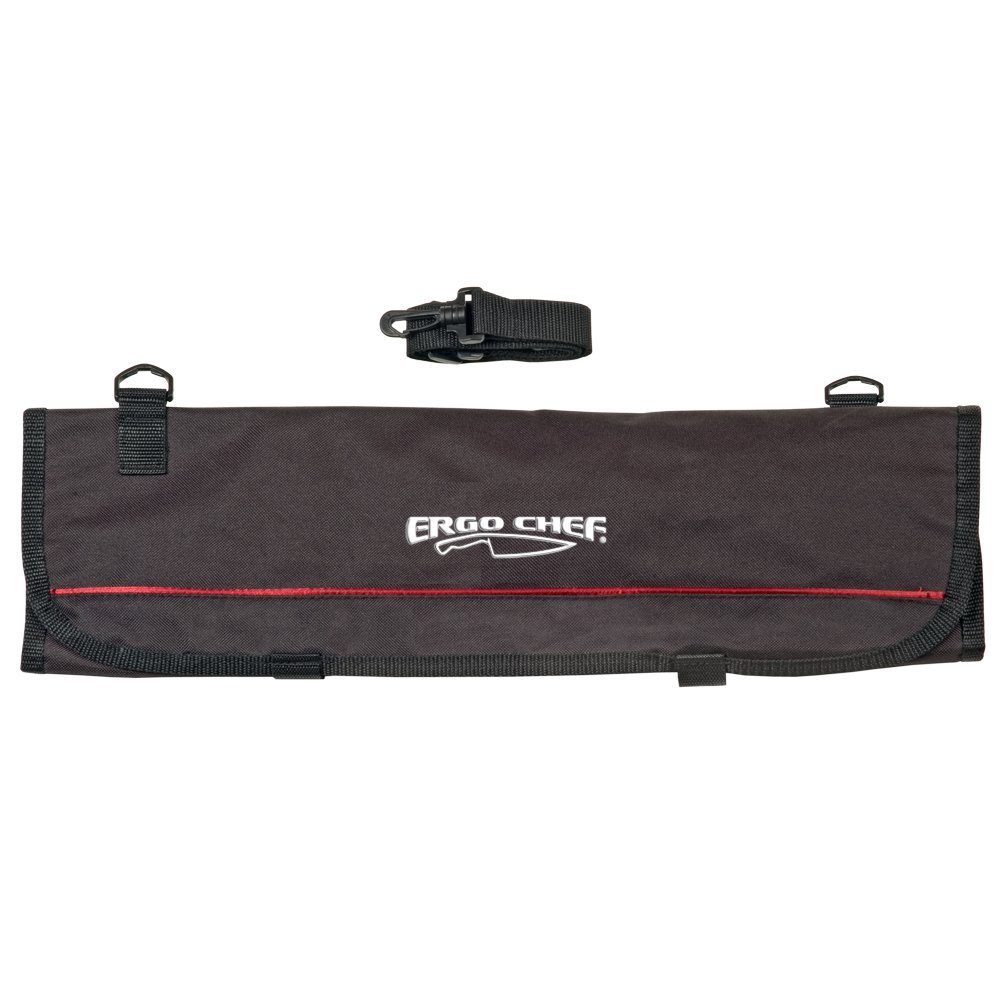 9 Pocket Professional Soft Knife Roll Bag by Ergo Chef