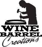 Wine Cask Lazy Susan by Wine Barrel Creations Inc.