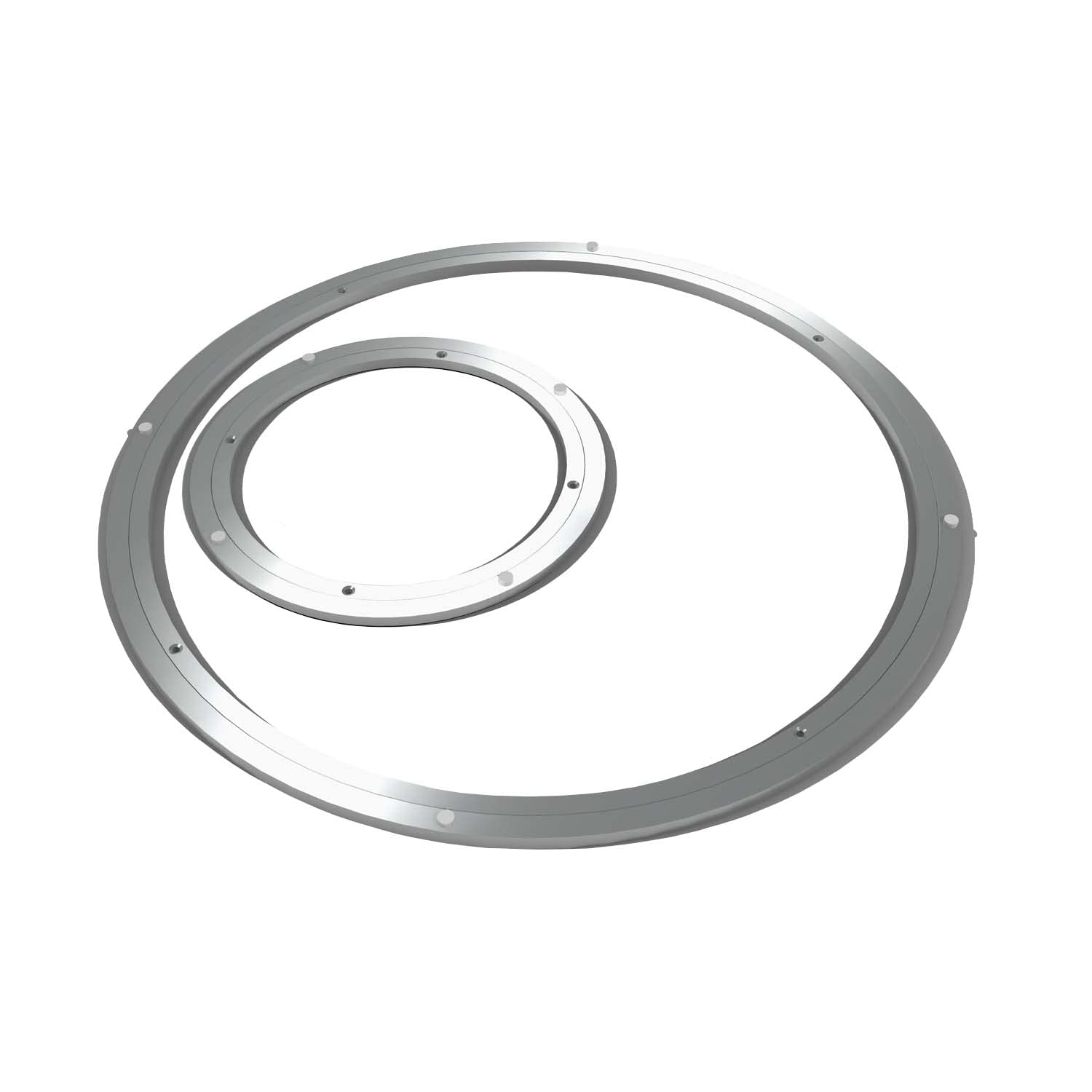 12 Inch DIY Lazy Susan Ball Bearing, Smooth & Quiet Heavy-Duty Large Turn Table Swivel Base Hardware