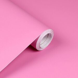 Shelf Drawer Liner Pink Self Adhesive Wallpaper Vinyl Film DIY Wall Sticker Living Room Bedroom Decorate Contact Paper