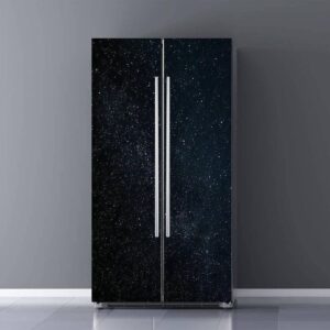 self adhesive vinyl refrigerator wrap set very sky door mural sticker removable fridge sticker full door cover peel and stick kitchen decor