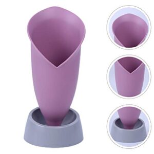 1pc Chopstick Holder Plastic Chopsticks Holder Vessel Tools Kitchen Cabinet or Pantries Kitchen Tool Holder Food Decor Kitchen Cabinets or Pantry Purple Tableware Drain Rack