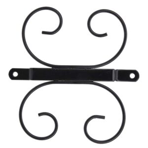 stemware wine glass rack upside down holder hanger wall mountable iron material 180x170mm/7.1x6.7in home kitchen bar decor(black)