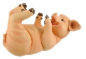 swine wine porky piglet bottle holder kitchen decor