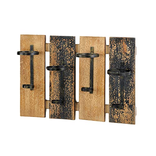 VERDUGO GIFT Rustic Wine Wall Rack