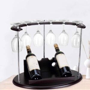 wine holder wine shelf wine glass rack upside down wine bottle rack wine cabinet wine rack decoration creative wine display stand wooden small bar storage