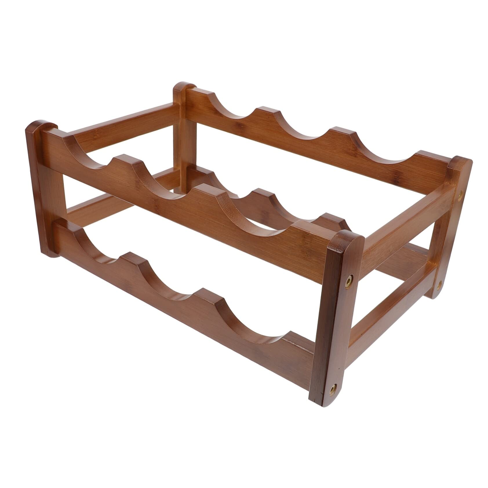 BESPORTBLE Wooden Wine Rack P_b07tdx4l21 Shelf Bracket Wine Storage Stand Wooden Glass Rack Pranks for Adults Small Stand Display Shelves Home Wine Rack Storage Rack Solid Wood