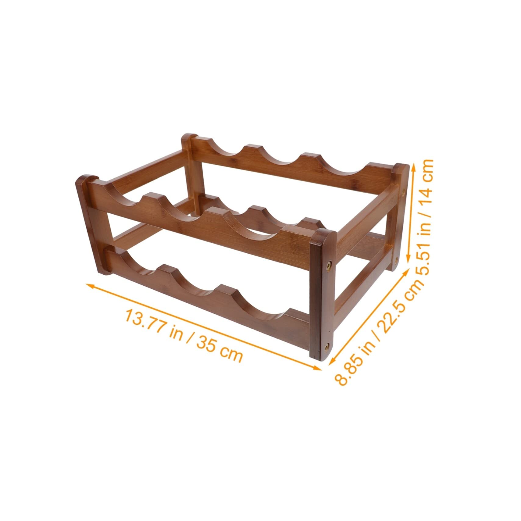 BESPORTBLE Wooden Wine Rack P_b07tdx4l21 Shelf Bracket Wine Storage Stand Wooden Glass Rack Pranks for Adults Small Stand Display Shelves Home Wine Rack Storage Rack Solid Wood