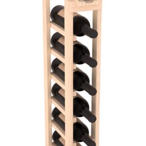 Wine Racks America InstaCellar Display Top Wine Rack - Durable and Expandable Wine Storage System, Pine Unstained - Holds 8 Bottles