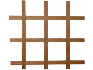 omega national sonoma series wine rack maple - 24" x 30"