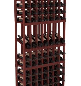 Wine Racks America Redwood 7 Column Display Row Wine Cellar Rack. Cherry Stain