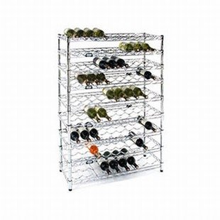 Shelving Inc. Wine Rack with 9 Shelves - 14" d x 36" w x 72" h