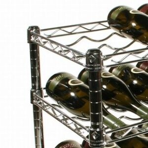 Shelving Inc. Wine Rack with 9 Shelves - 14" d x 36" w x 72" h