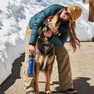 Hydro Flask 20 Oz Wide Flex Sip Lid Stone With Dishwasher Safe,Double-wall - Aluminum