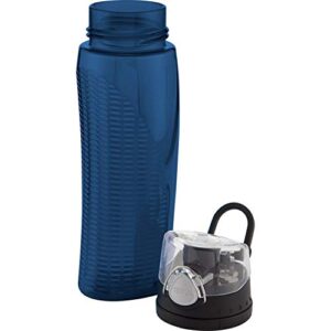 Thermos 10792 Hydration Water Bottle with Meter, Midnight Blue, 710 ml