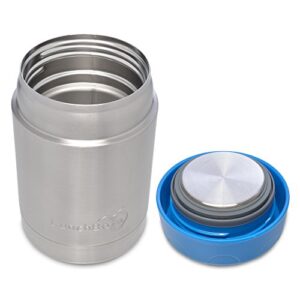 LunchBots 12oz Thermos Stainless Steel - Insulated Thermos - Keeps Food Hot or Cold for Hours - Leak-Proof Portable Thermal Food Jar is Ideal for Soup - 12 ounce - Royal