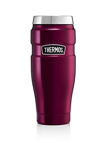 Thermos Stainless King Travel Tumbler, Raspberry, 470 ml