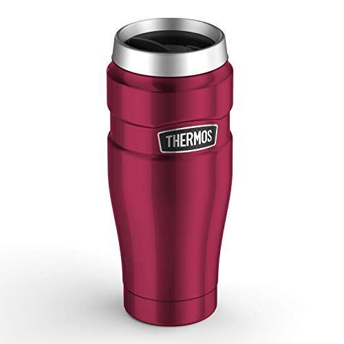 Thermos Stainless King Travel Tumbler, Raspberry, 470 ml