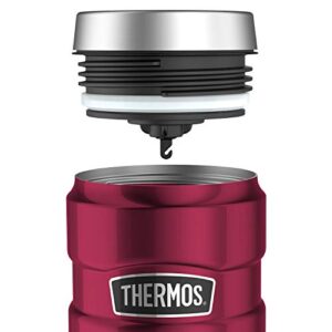 Thermos Stainless King Travel Tumbler, Raspberry, 470 ml