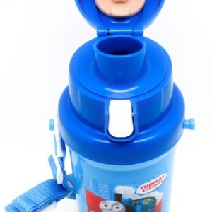 オーエスケー OSK SC-600B Thomas the Tank Engine Mug Bottle, Direct Drinking Water Bottle, 20.3 fl oz (600 ml), One-Touch Open, Wide Mouth, Made in Japan