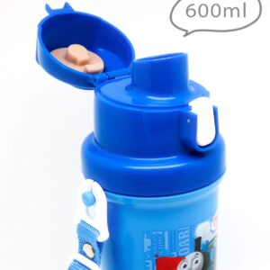 オーエスケー OSK SC-600B Thomas the Tank Engine Mug Bottle, Direct Drinking Water Bottle, 20.3 fl oz (600 ml), One-Touch Open, Wide Mouth, Made in Japan