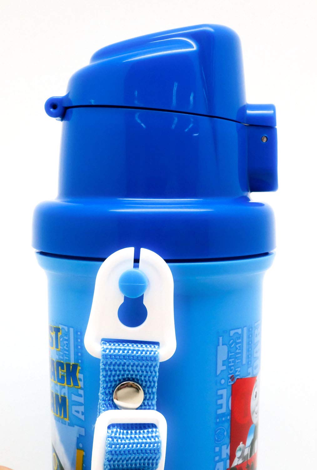 オーエスケー OSK SC-600B Thomas the Tank Engine Mug Bottle, Direct Drinking Water Bottle, 20.3 fl oz (600 ml), One-Touch Open, Wide Mouth, Made in Japan