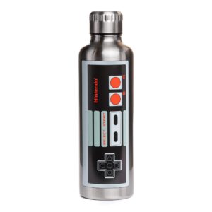 paladone nes metal water bottle, regular, multicolor